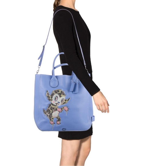 Coach | Bags | Rare Coach X Baseman Buster Le Fauve Tatum Tall Tote In ...